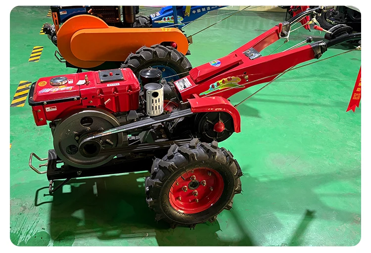 18HP Disc Harrow Hand Plough Diesel Machine Mini Motorcultor