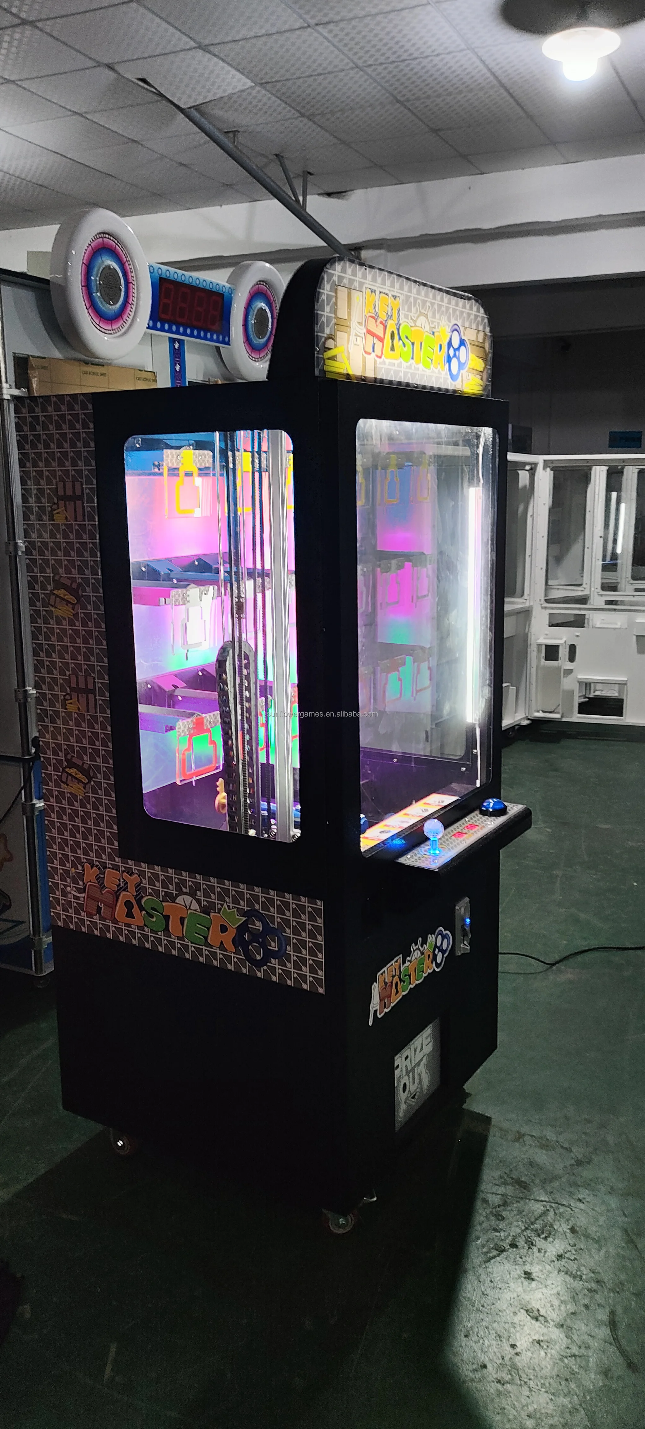 Shopping Mall Vending Machine Coin Operated Games Claw Crane Machine ...