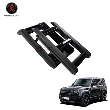 Defender 110 Aluminum Ladders New Defender Side Ladder Roof Rack Car ...