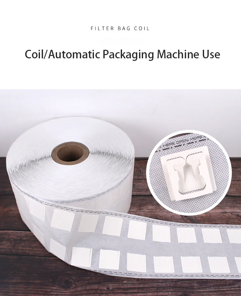 Food Grade Portable Hanging Ear Drip Coffee Filter Paper Bag Disposable ...