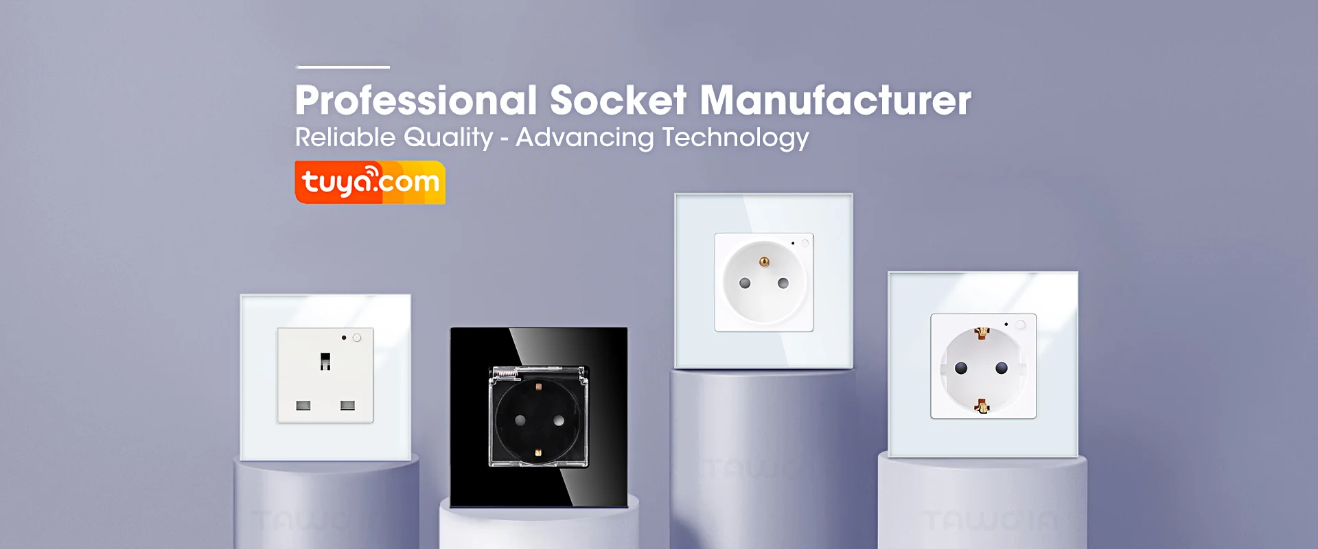 Glass Panel EU Wall Socket Double USB Phone Charge Type-C Socket Single Electrical Power Outlet ...