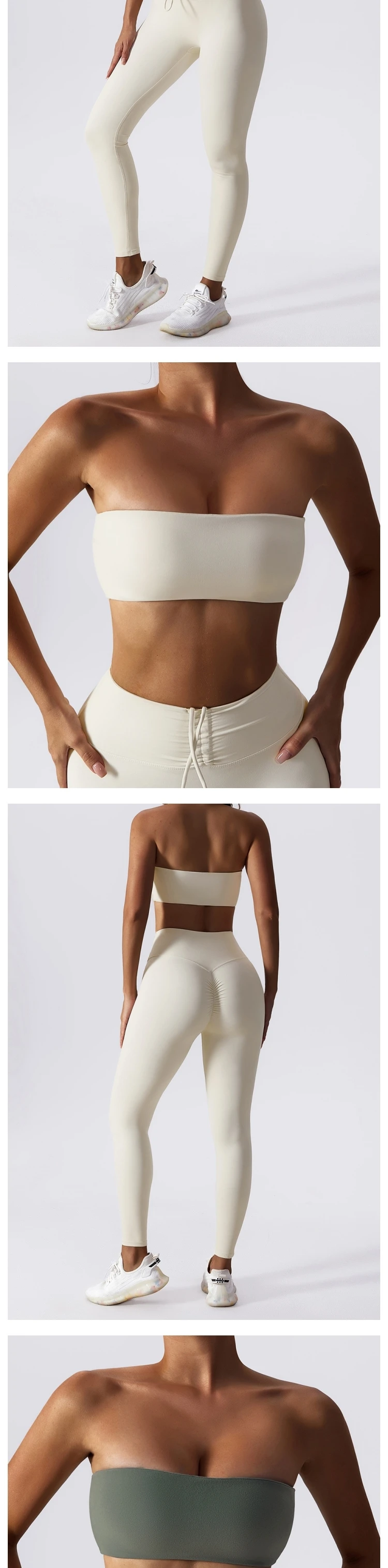 CWX8075 One-piece Barely-there Sports Underwear Anti-flare Bralette ...