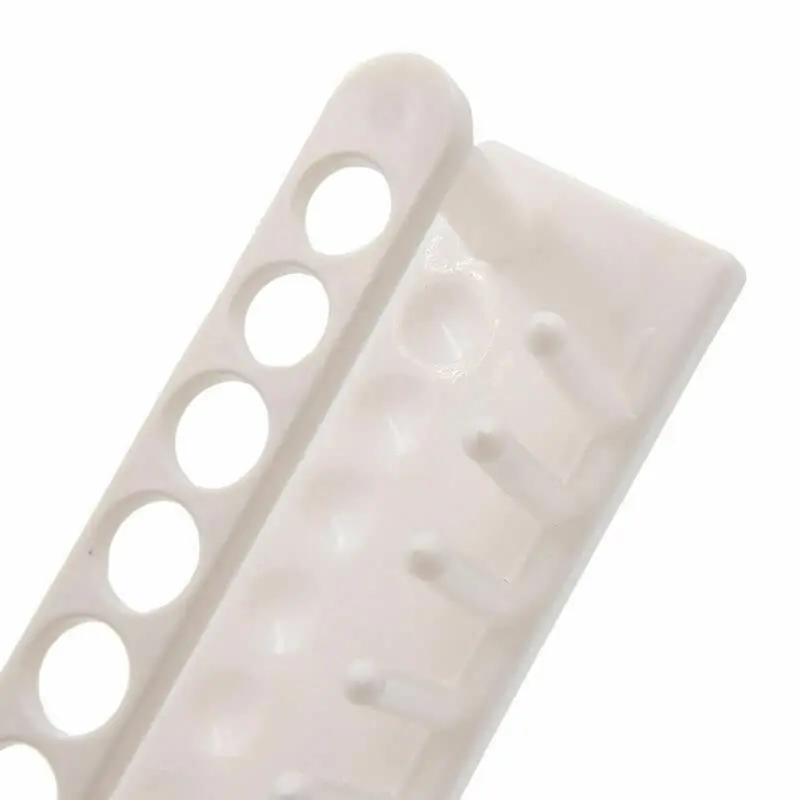 8 Burette White Plastic Chemistry Tube Rack School Laboratory ...