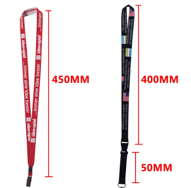 Neck Id Card Rope Branded Printing Snap Hook Custom Logo Rpet Recycled ...