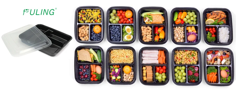 28 Oz Plastic Meal Prep Containers - Leakproof & Sustainable