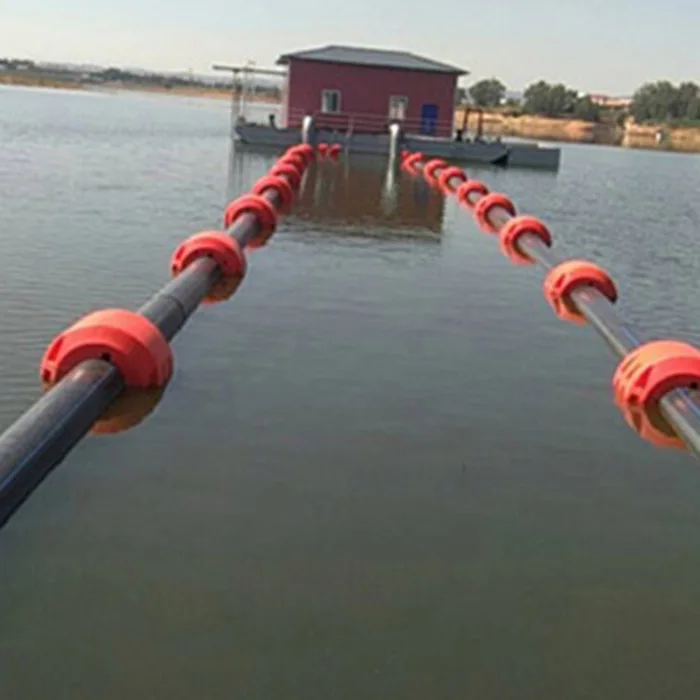 Floating tank Water Intake Pump Vessel HDPE Floating Boat Water Intake ...