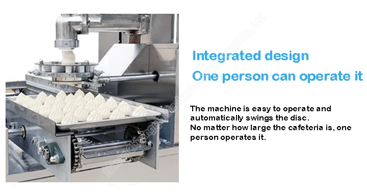 Automatic Chinese Momo Making Machine - 3000pcs/h Capacity