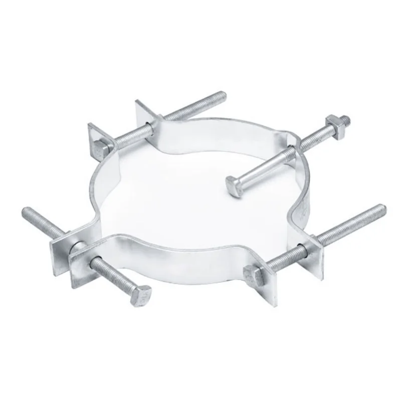 Hot Dip Galvanized 2A Type Pole Line Fittings Fasten Hoop Mount Bracket ...