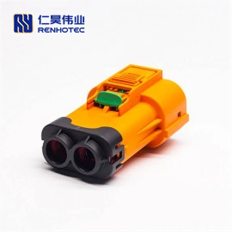 2pin 6mm Plastic Straight Plug Automotive Smart HV Connectors Wire ...