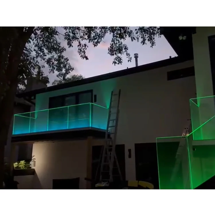 Hdsafe Exterior Seaside Frameless Glass Railing Balcony Handrail ...