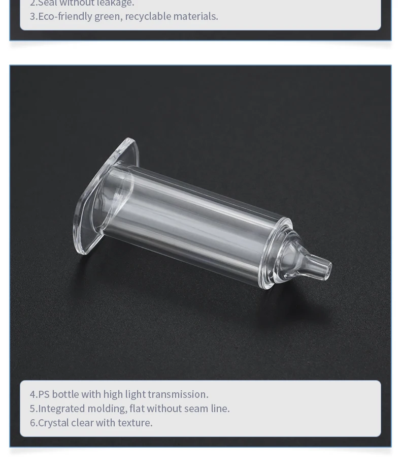 Empty Reusable Plastic Cosmetic Bottle Small Volume Airless Pump Bottle ...