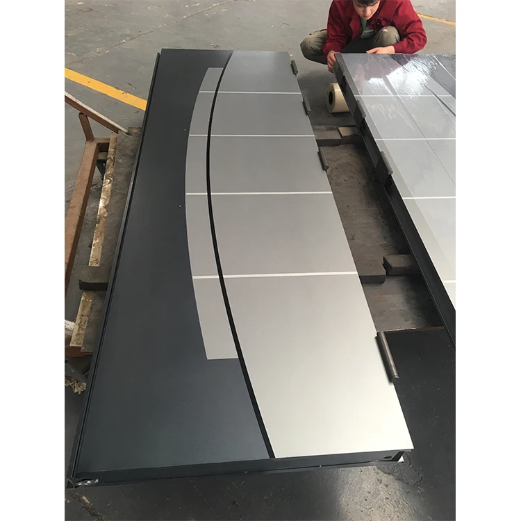 Luxury Decorative Exterior Doors - Stainless Steel