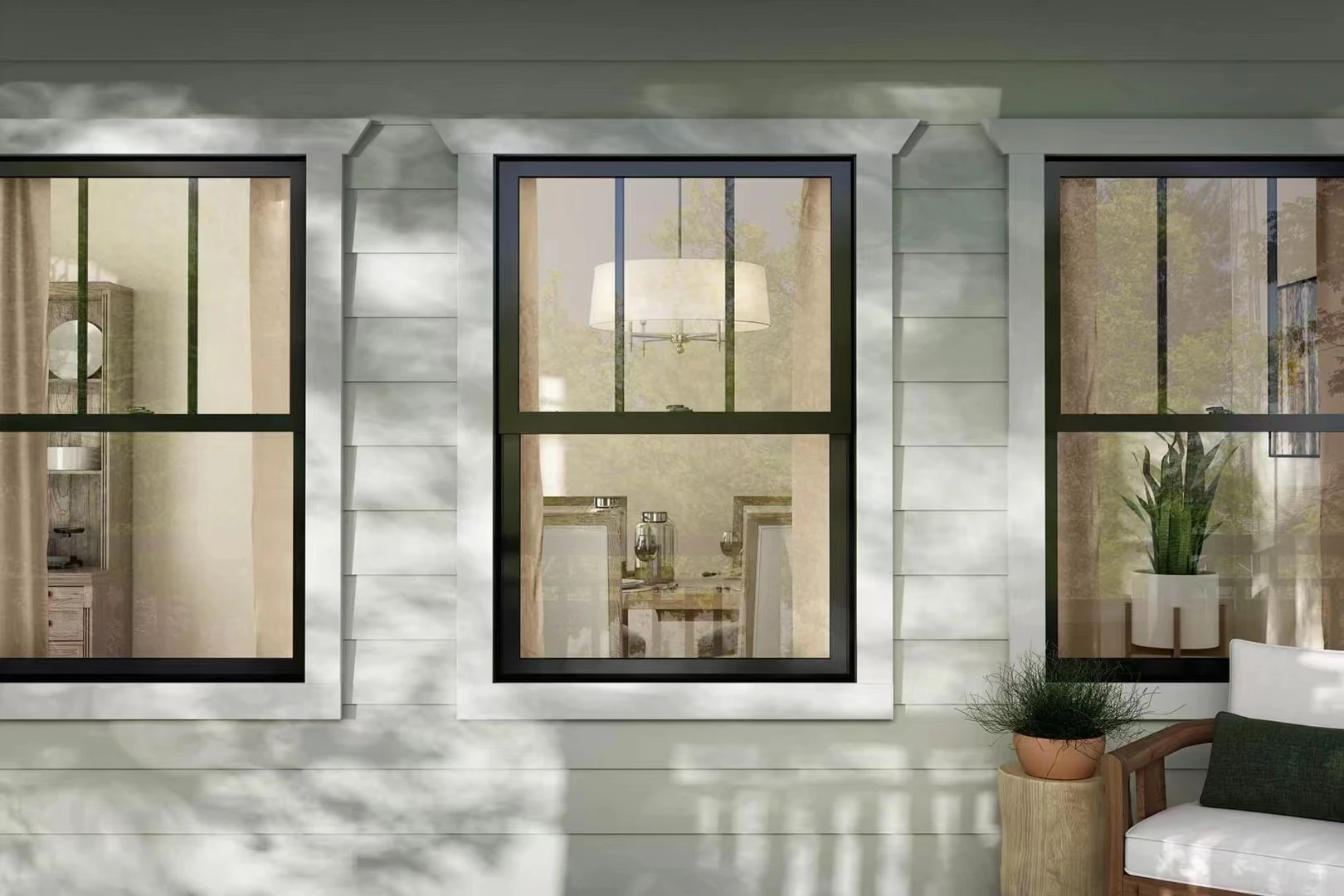 Customized Aluminum Alloy Metal Lifting Windows For House Use With ...