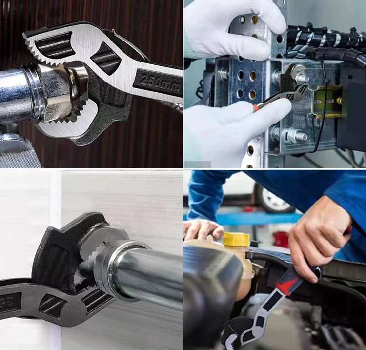 SINOTOOLS Adjustable Spanner - Self Locking Wrench