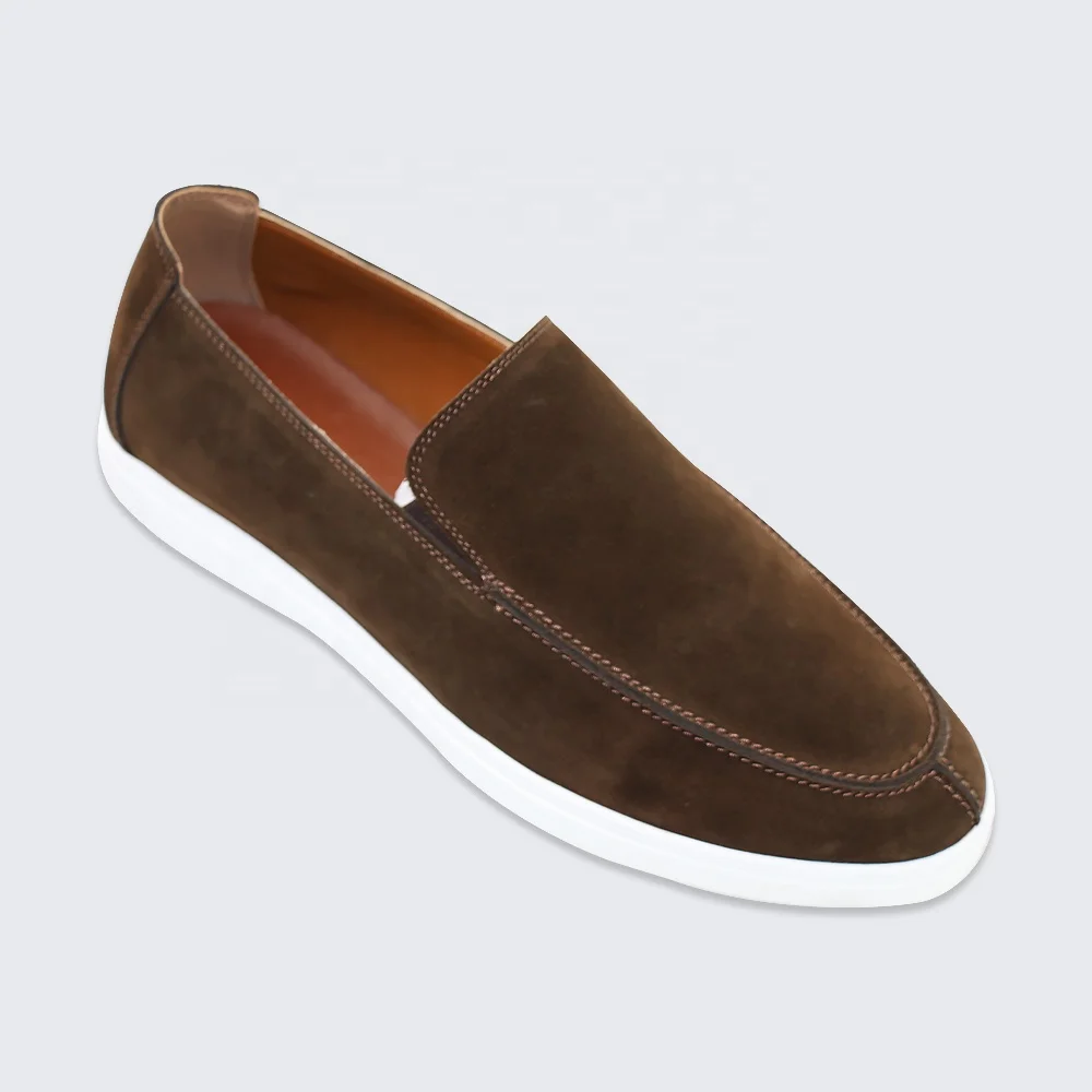 LANCI Custom Shoes Manufacturers with logo Shoes for Men Suede Loafers ...