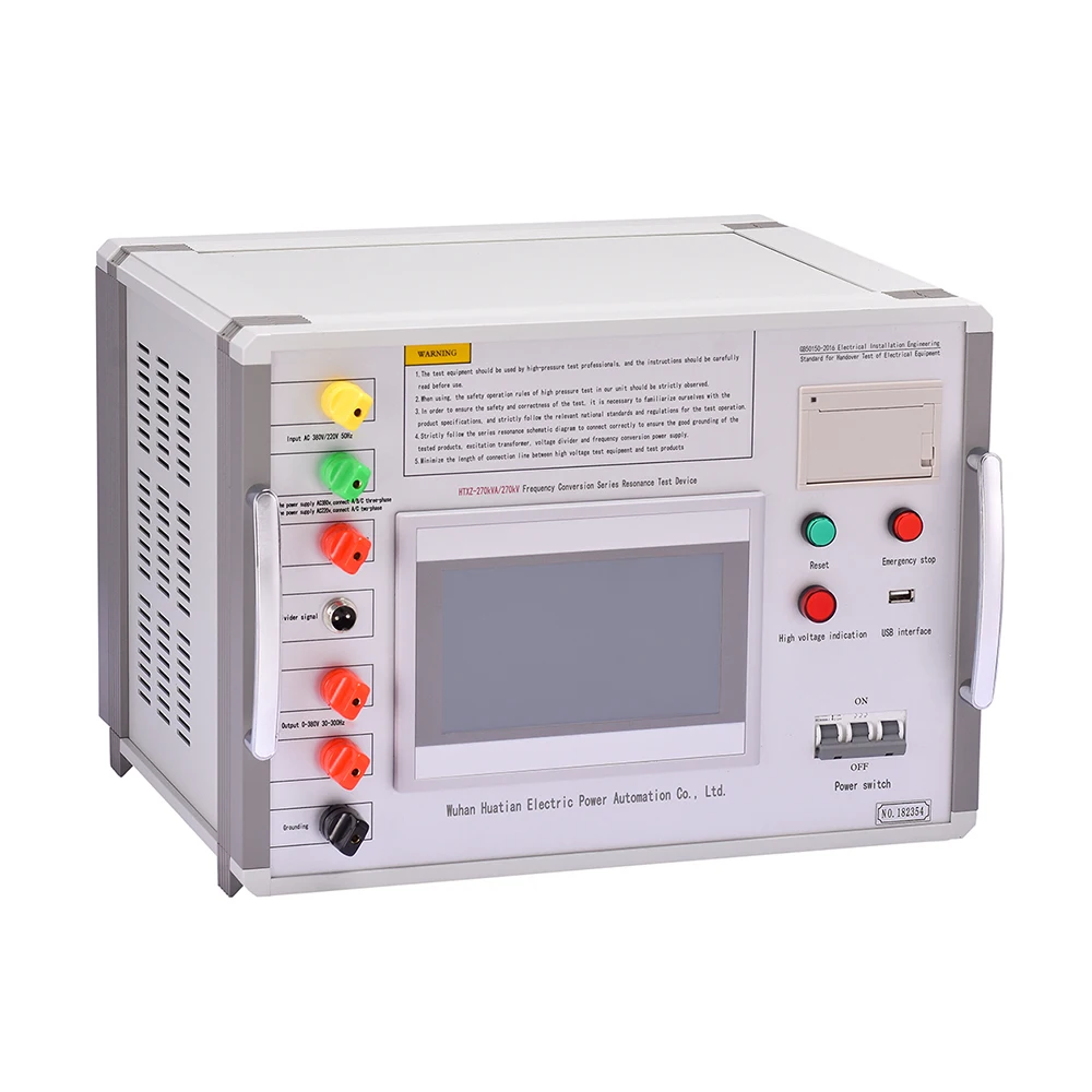 Uhv-l300kva/50kv High Voltage Withstand Test Frequency Adjustable ...