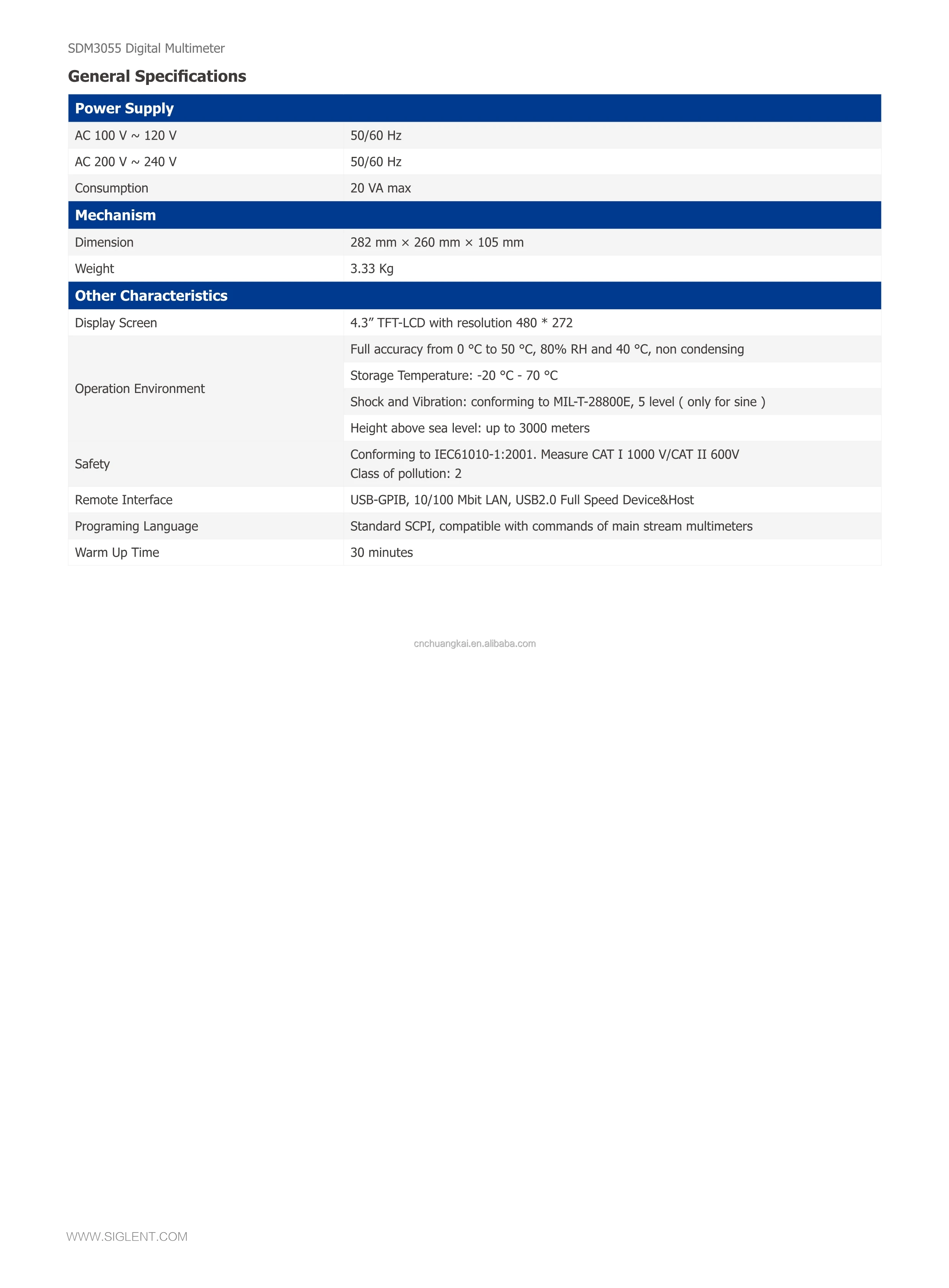 Siglent SDM3055X-E Digital Multimeter - Precision & Innovation