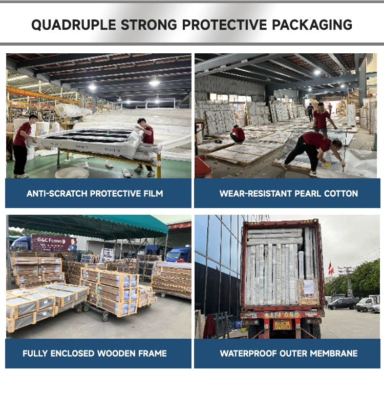 Modern Latest Sound Insulation Fixed Tempered Glass Window Design - Buy ...