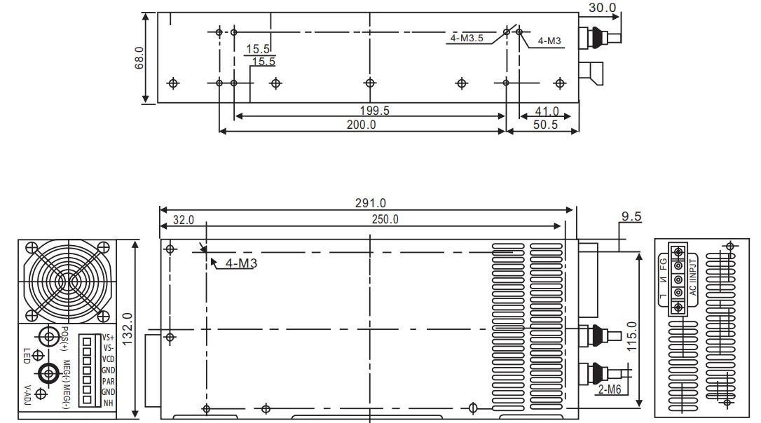Wholesale DC PSU with Active PFC - 500W to 3000W Power Supplies