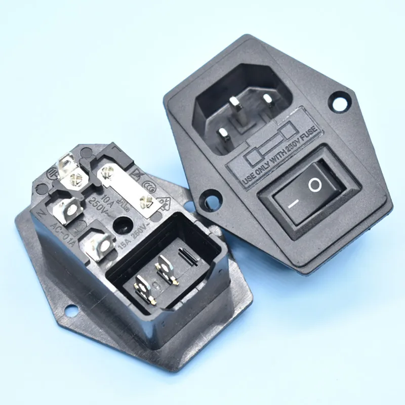 250V Switch Socket AC 1A, 2A, 3A, 4A, 5A, 6A, 7A, 8A, 9A, 10A, 11A, 12A ...