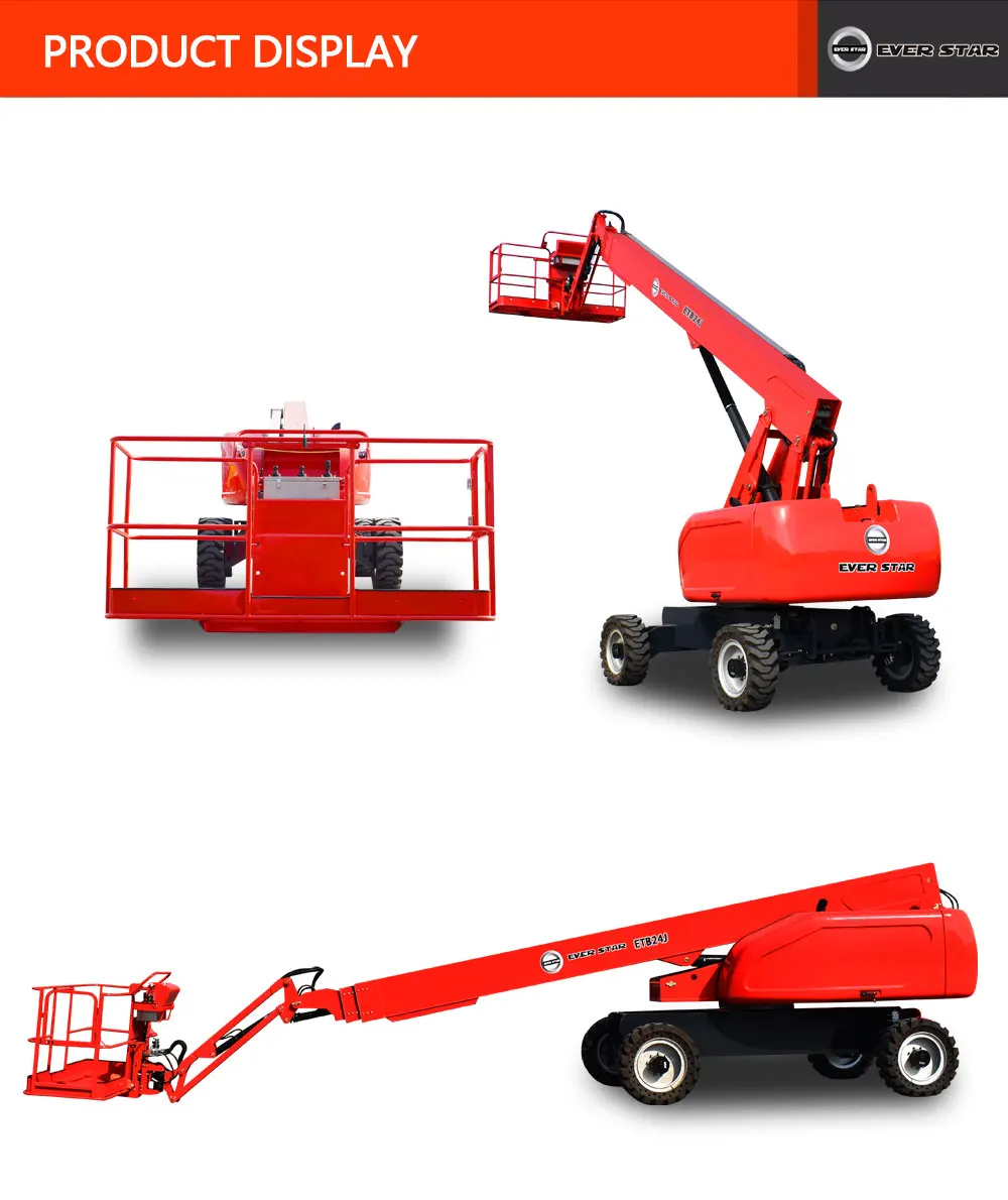 Fruit Picking Lift Trailer Mounted - Hydraulic Boom Lifter