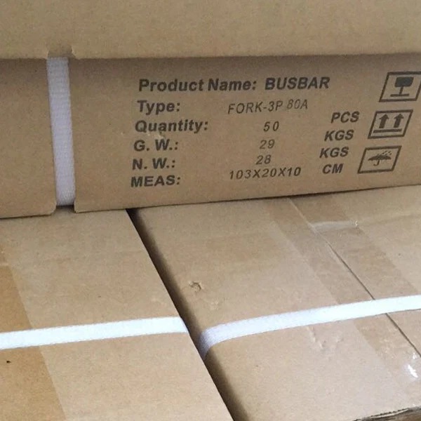 Fork U Type Mcb Busbar Brass Terminal 1p 2p 3p 4p 3p+n 40a 50a 60a 80a ...