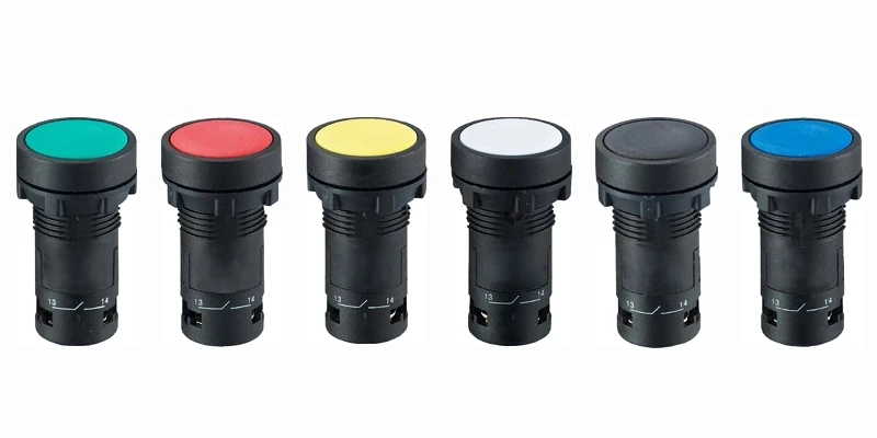 22mm Momentary Push Button Switch by Winston - 220v 1contact