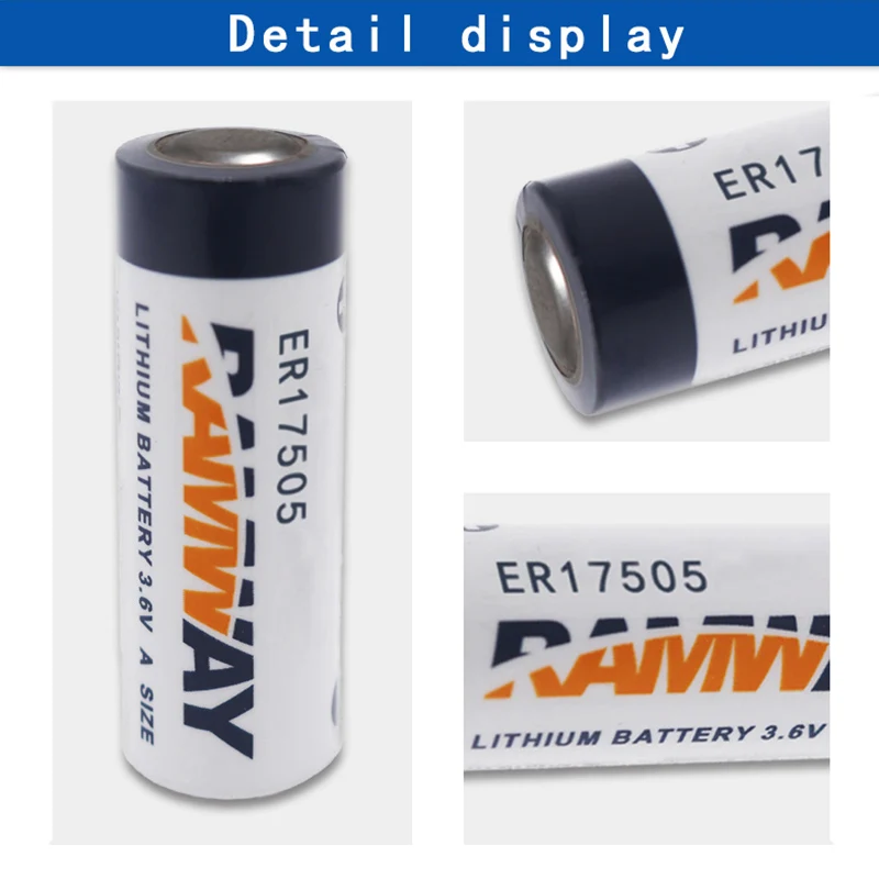 Ramway Er17505 Lithium Primary Batteries 3.6v 3500mah Lithium Primary ...