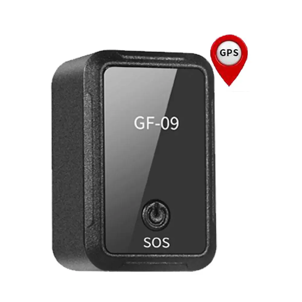 Gf09 Mini Car Tracker Microchip Gps Real Time Tracking Locator Device ...