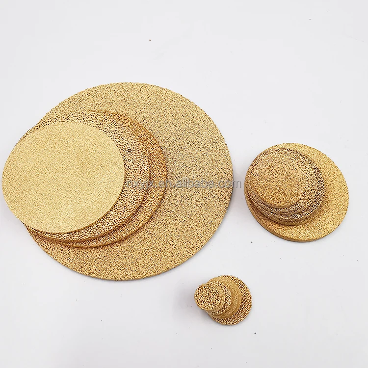 Sintering bronze disc porous powder sintered copper filter disk ...