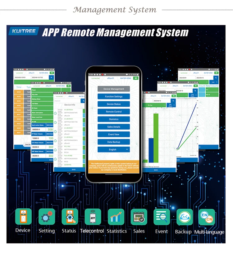 High Quality Automatic Cooking Oil Vending Machine by PUKUI
