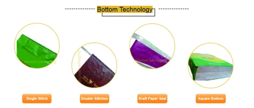 Block Bottom Bopp Laminated Plastic Fertilizer Bag Valve Cement Bag ...