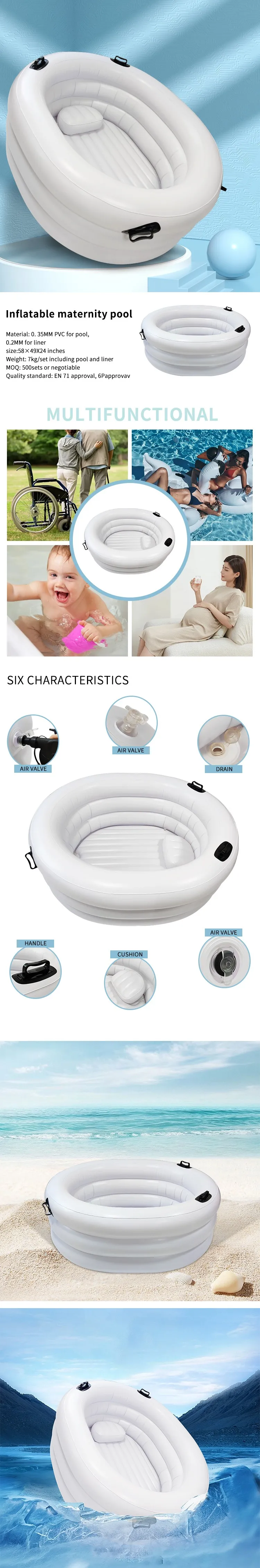 Medical Care Home Birthing Safety Inflatable Water Birth Pool - Buy ...