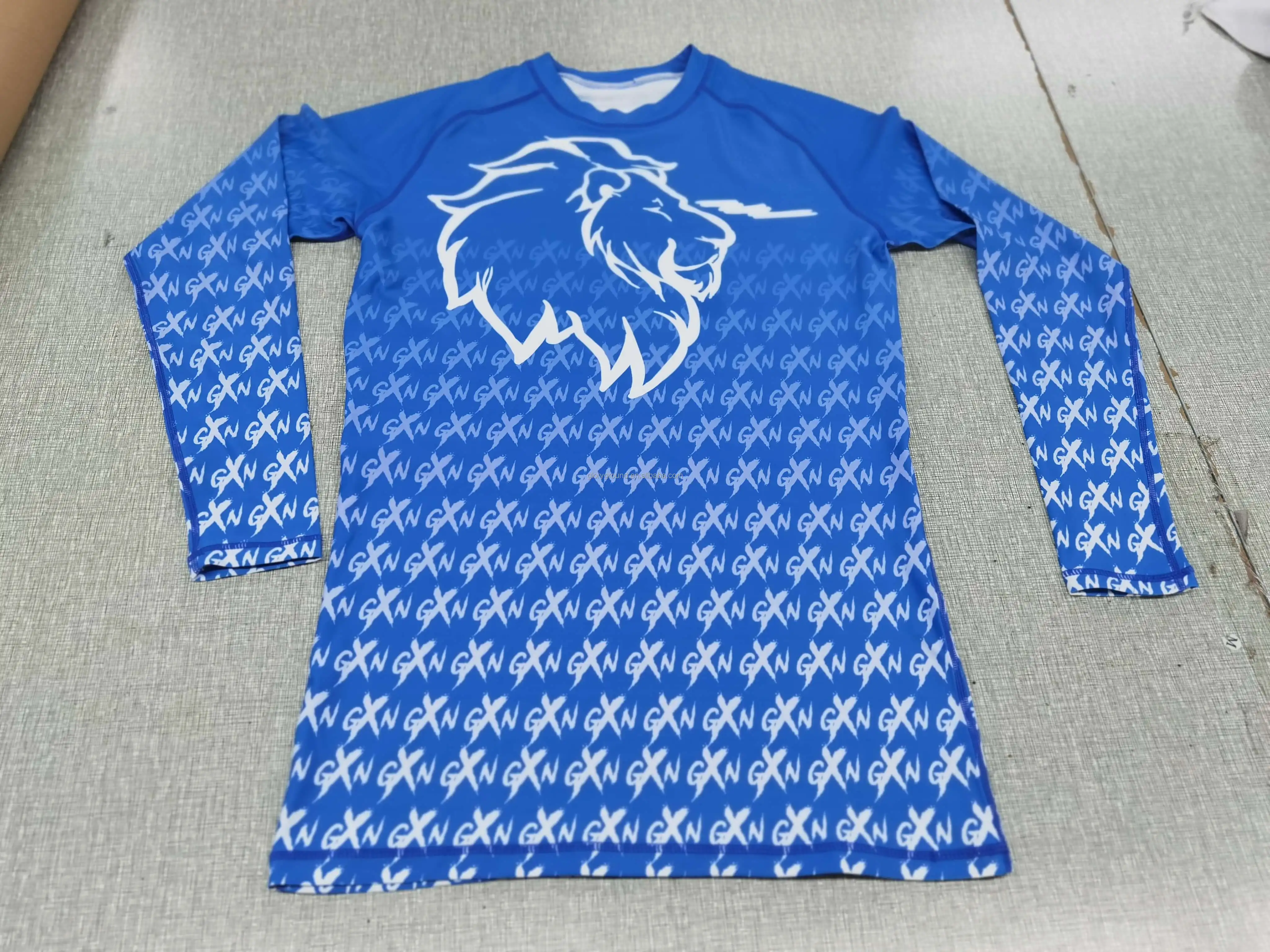 Custom Printed Full Sublimation Multi Color Rash Guard For Men - Buy ...