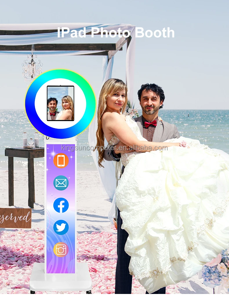 Horizontal Shooting Support Photo Booth For Ipad Wedding Party Selfie ...