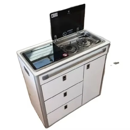 Multi-functional Large Capacity Cabinet for RV Camper caravan Aluminum ...