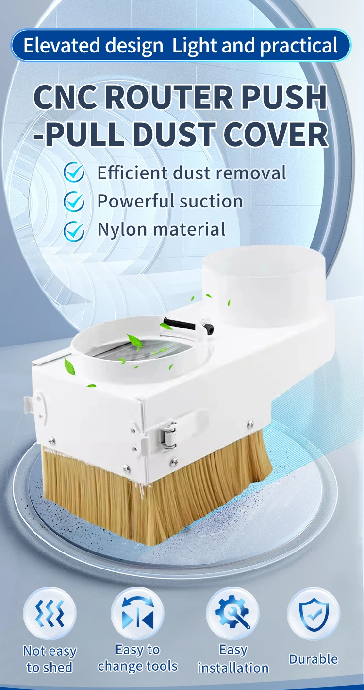 Cnc Router Vacuum Cleaner Spindle Dust Cover Collector For Woodworking ...