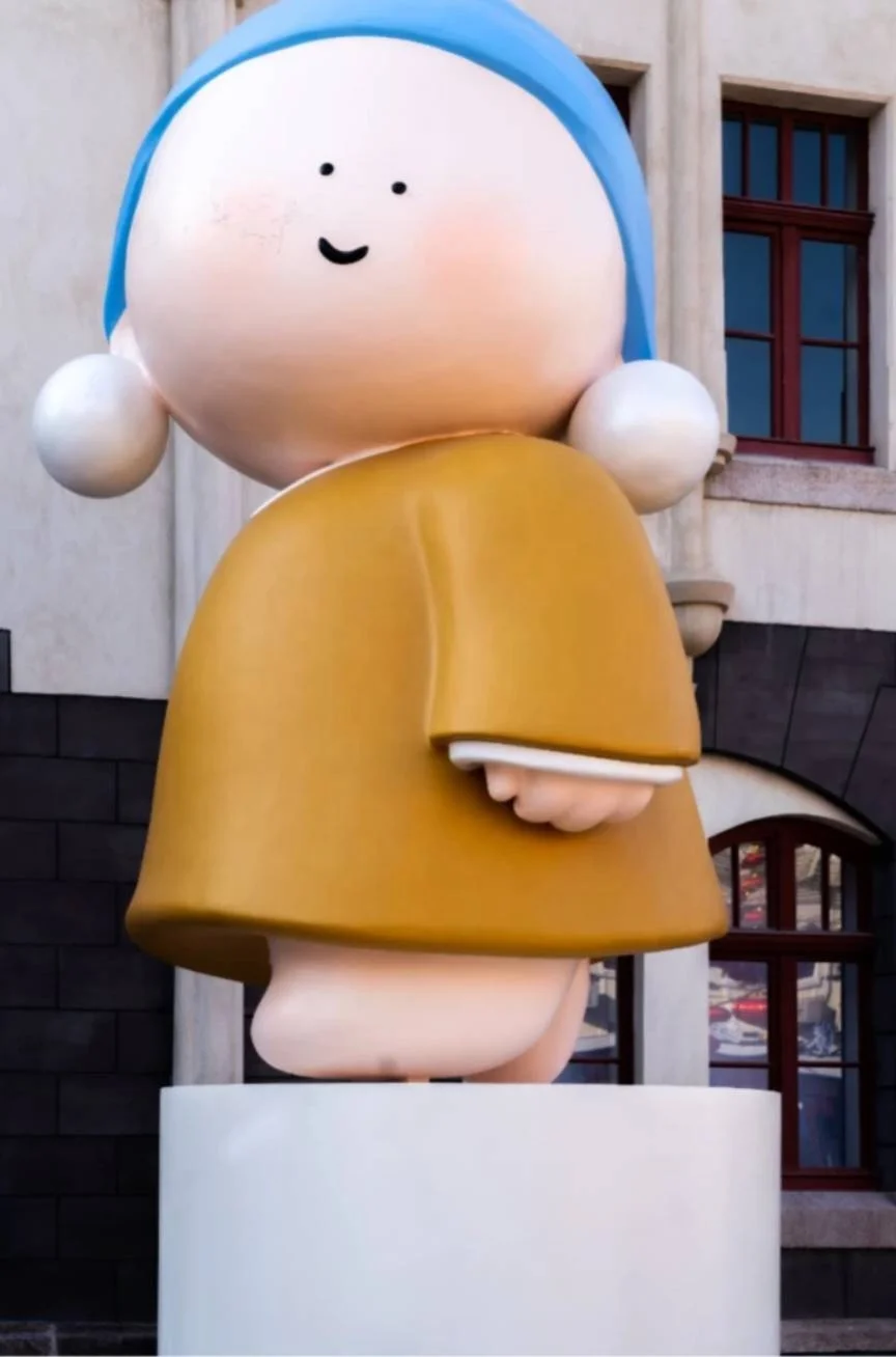 Street Large Cartoon Character Statue Customization - Buy Custom ...