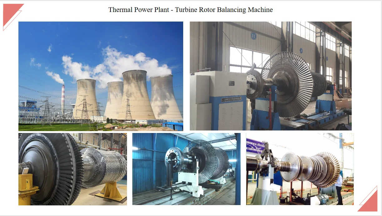 PHW-30T Universal Joint Generator Rotor Balancing Machine Turbine ...