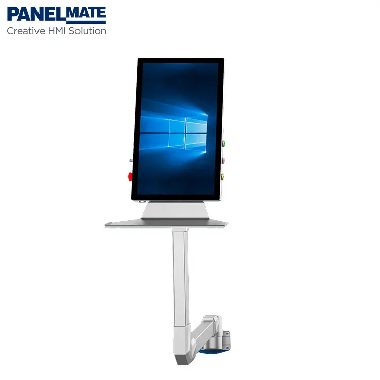 Custom 21.5 Inch Industrial Touchscreen Monitor Supported Arm system ...