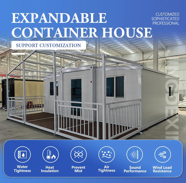 20Ft 40Ft Expandable Luxury Foldable Prefabricated Shipping Container ...