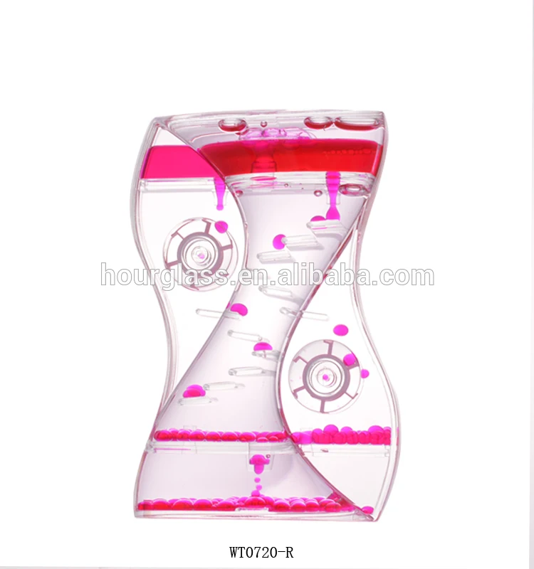 4 Types Liquid Motion Bubbler Liquid Timers For Kids Sensory Fidget ...