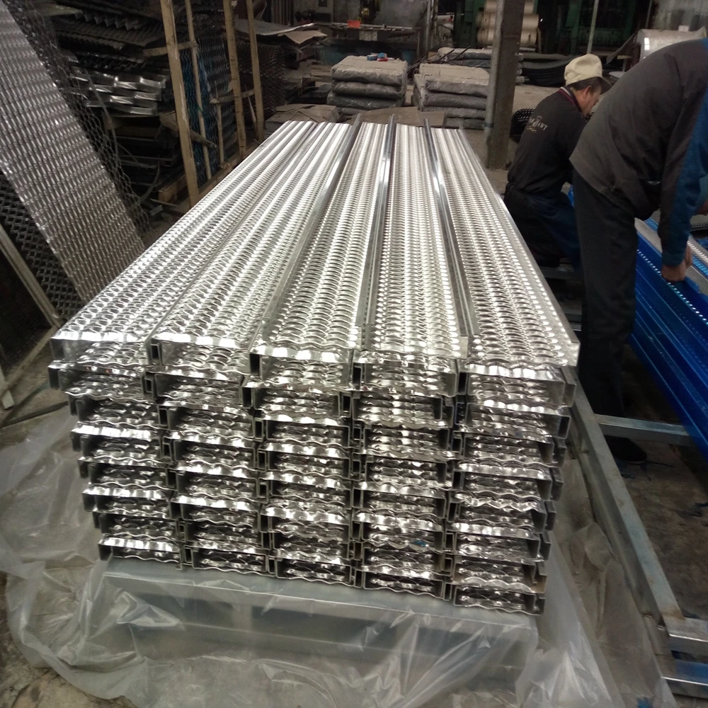 Perforated Metal Stair Treads Grip Strut Safety Grating,Expanded ...