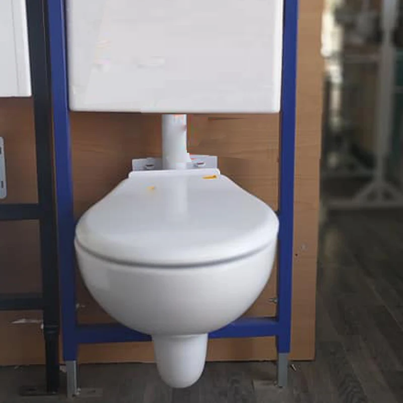 Sanitary Ware Curved Toilet Discounted Toilettes Less Space Bidet Water ...