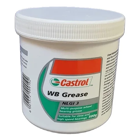 Castrol Wb Grease Multipurpose Wheel Bearing Grease Nlgi 3 500g For ...