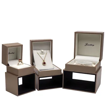 Custom Magnetic Jewellery Set Box With Velvet Insert Necklace Bracelet ...