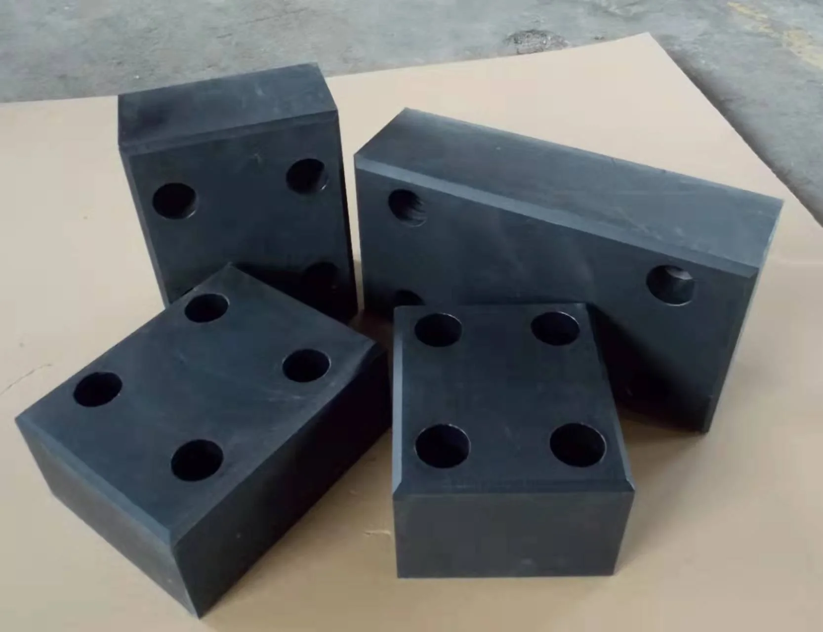 Custom Large Plastic Block Pom pp Pe Nylon Block with Cnc Machining ...