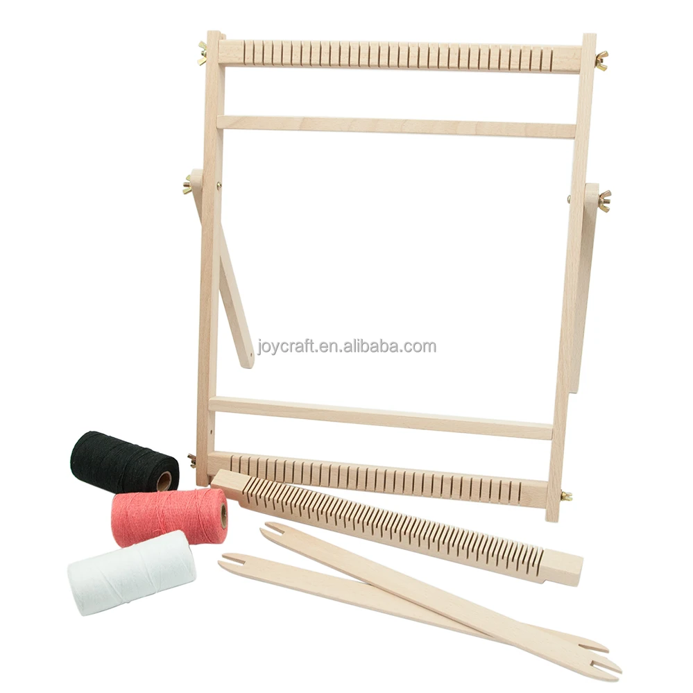 Handmade Craft Weaving Loom Kit - Wooden Crochet Tool