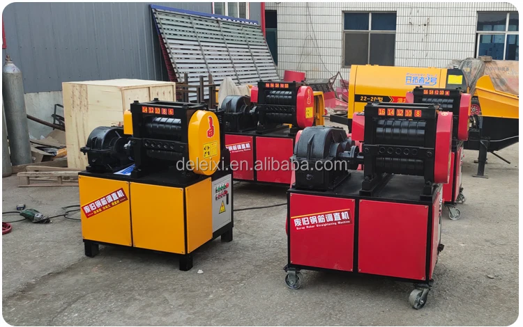 6-25mm Rebar Straightening Machine - DLX 6-14 & More