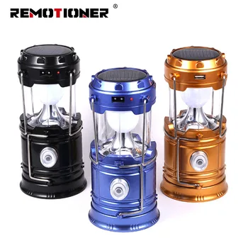 Multifunctional Solar Portable Telescopic Camp Lights Usb Rechargeable ...